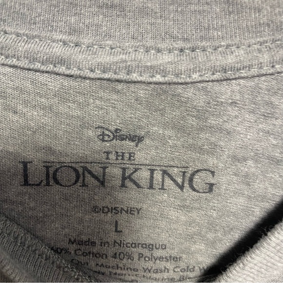 Disney | Shirts | Disney Mens The Lion King Mufasa Design Tshirt | Poshmark